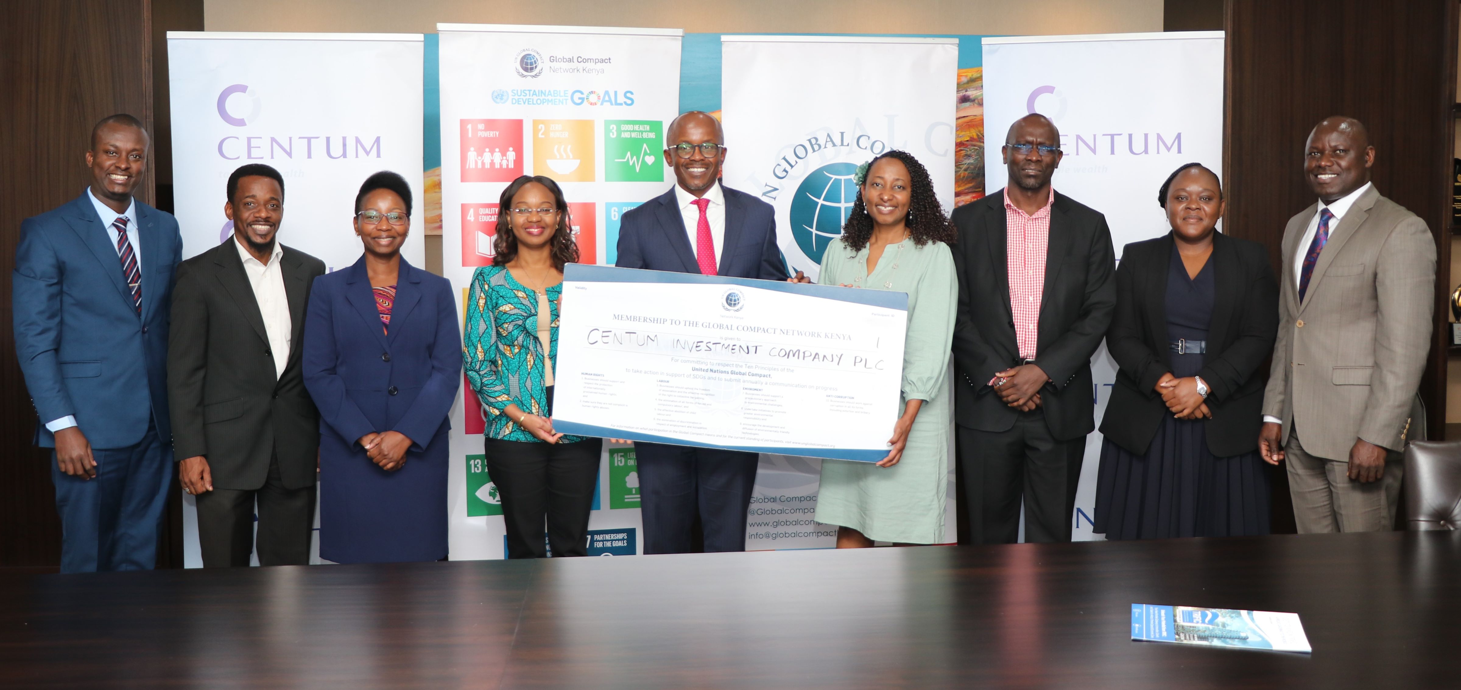 Centum Joins UN Global Compact | Global Compact Network Kenya